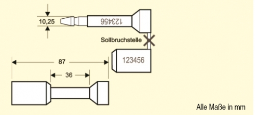 Container Seal Snapper - ISO/PAS 17712 - Seals-Shop